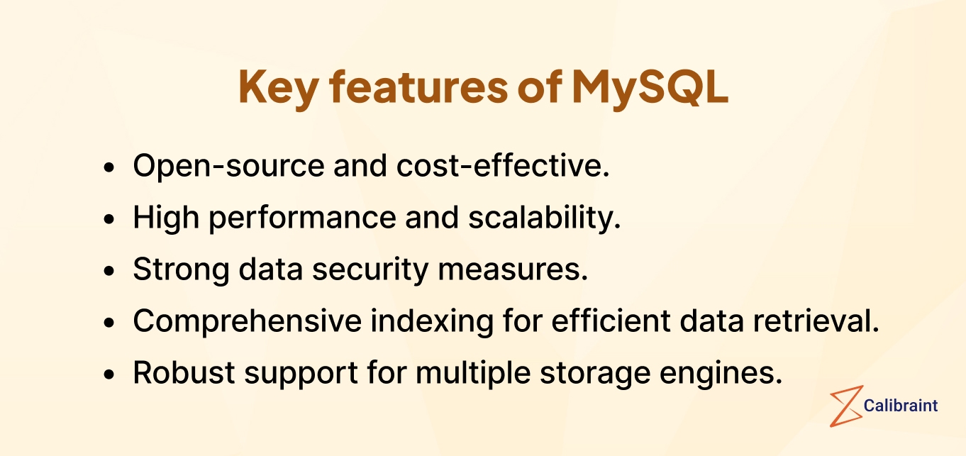Top 12 Databases For Web Applications To Use In 2024 | Calibraint