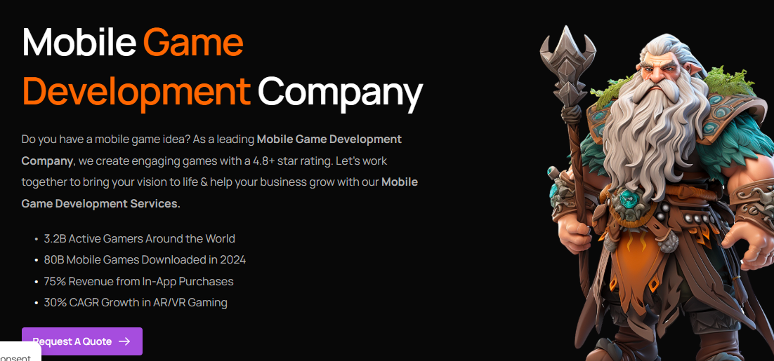 Top Mobile Game Developers | Custom Mobile Game Development Services